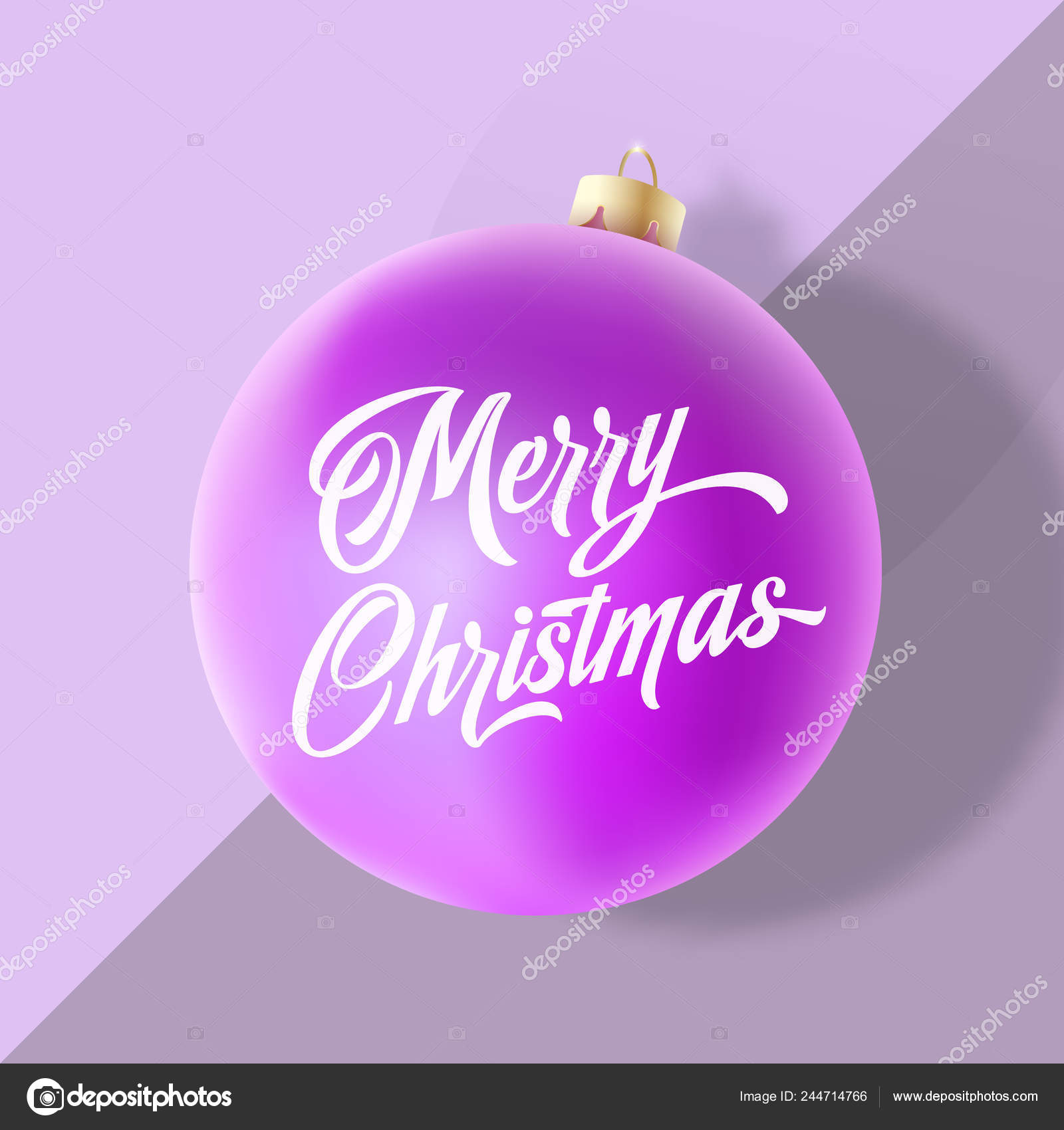 Pastel Colors Gentle Christmas Greeting Card, Poster, Banner or Party ...