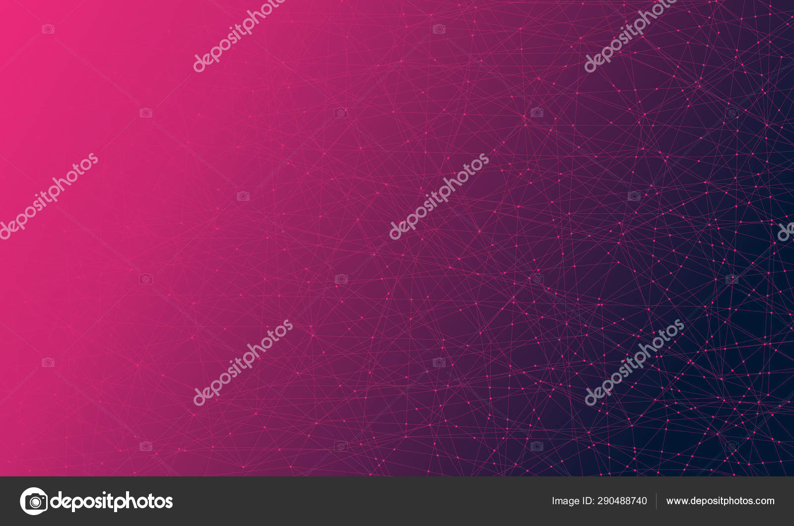 Connected mesh, abstract violet background Stock Vector Image by ...