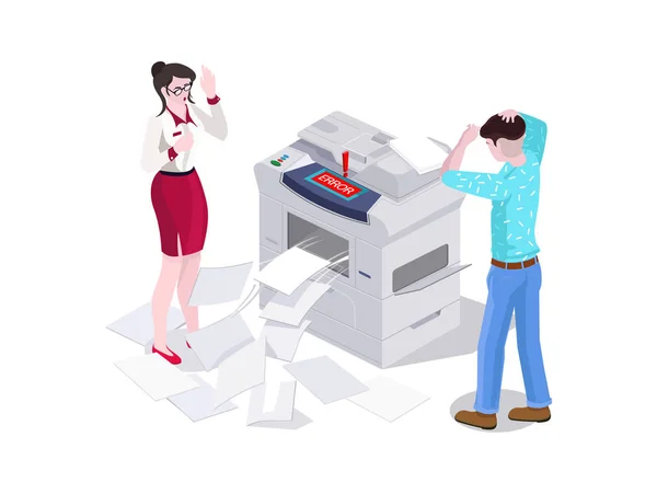 Photocopying Machine Clipart