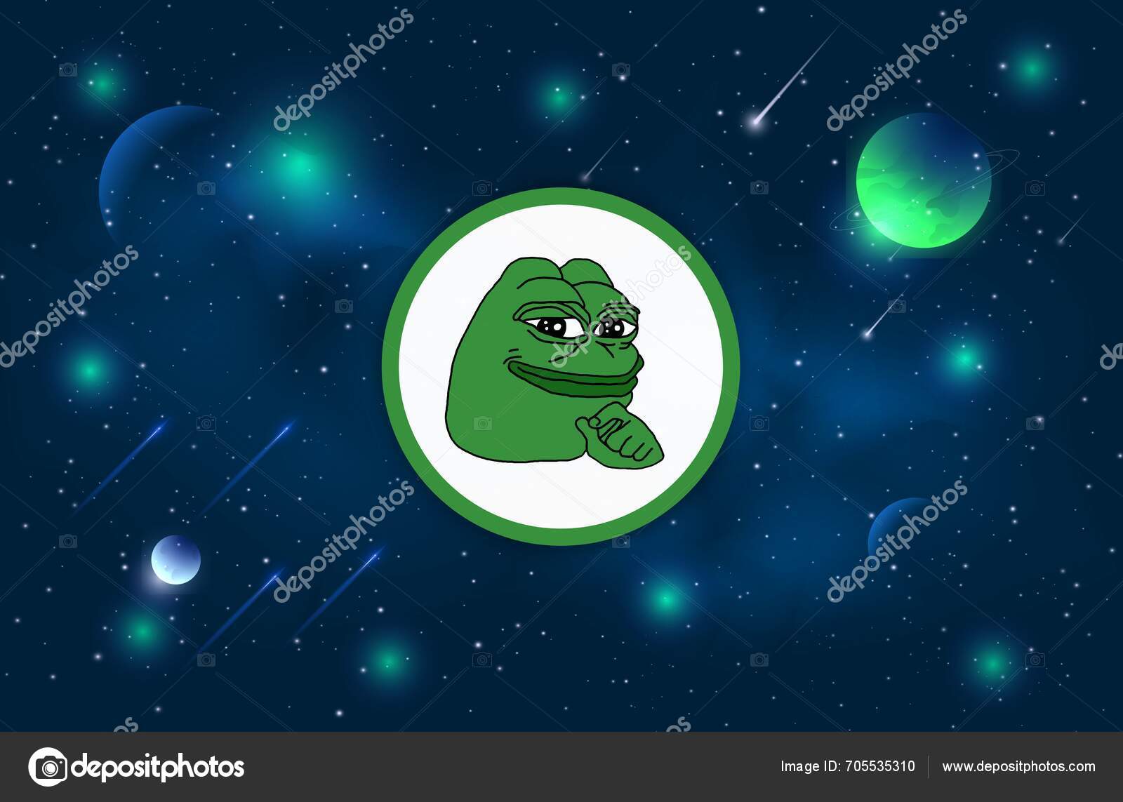 Images Pepe Logo Digital Background Illustrations — Stock Photo ...