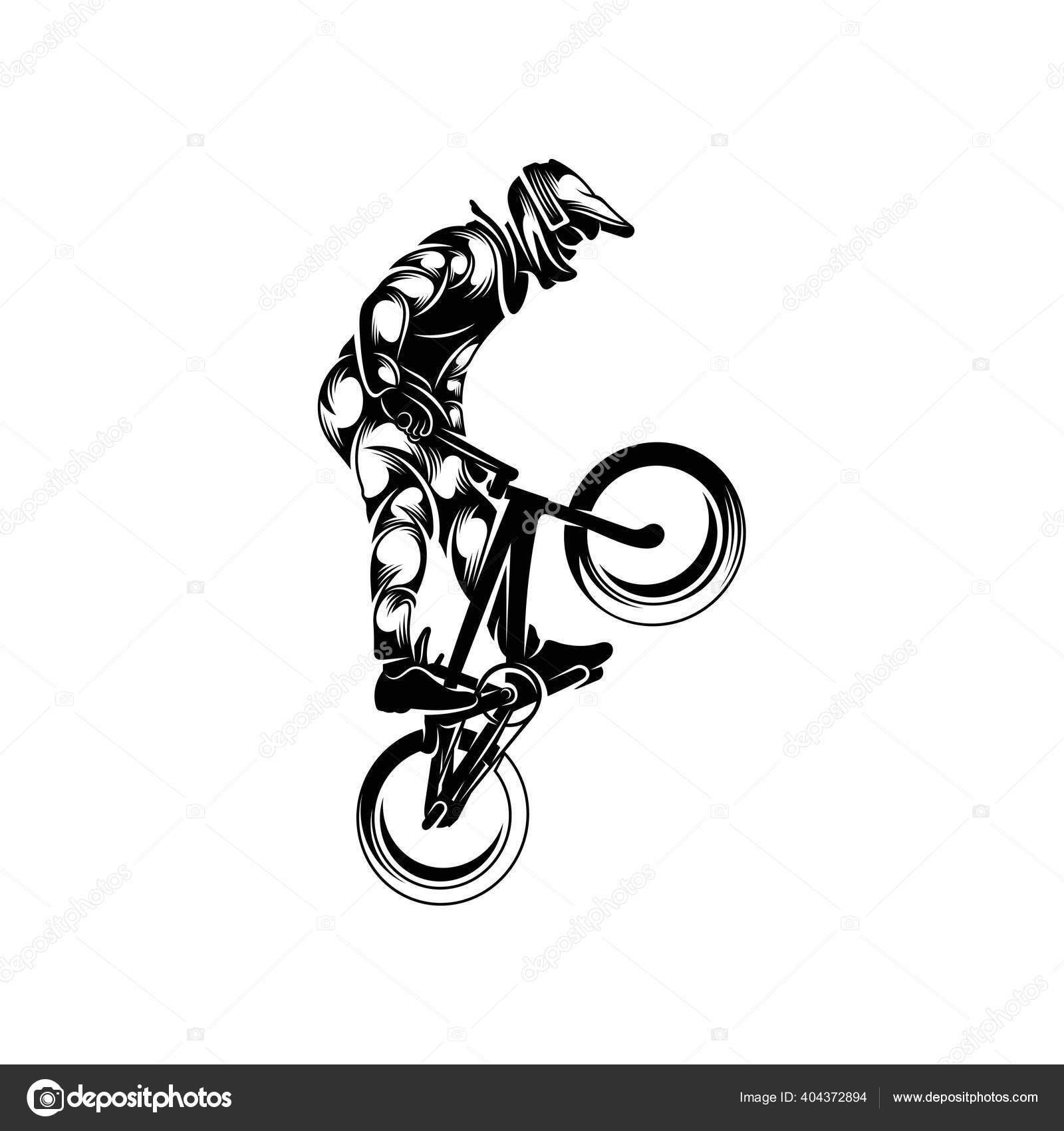 Bmx Rider Logo