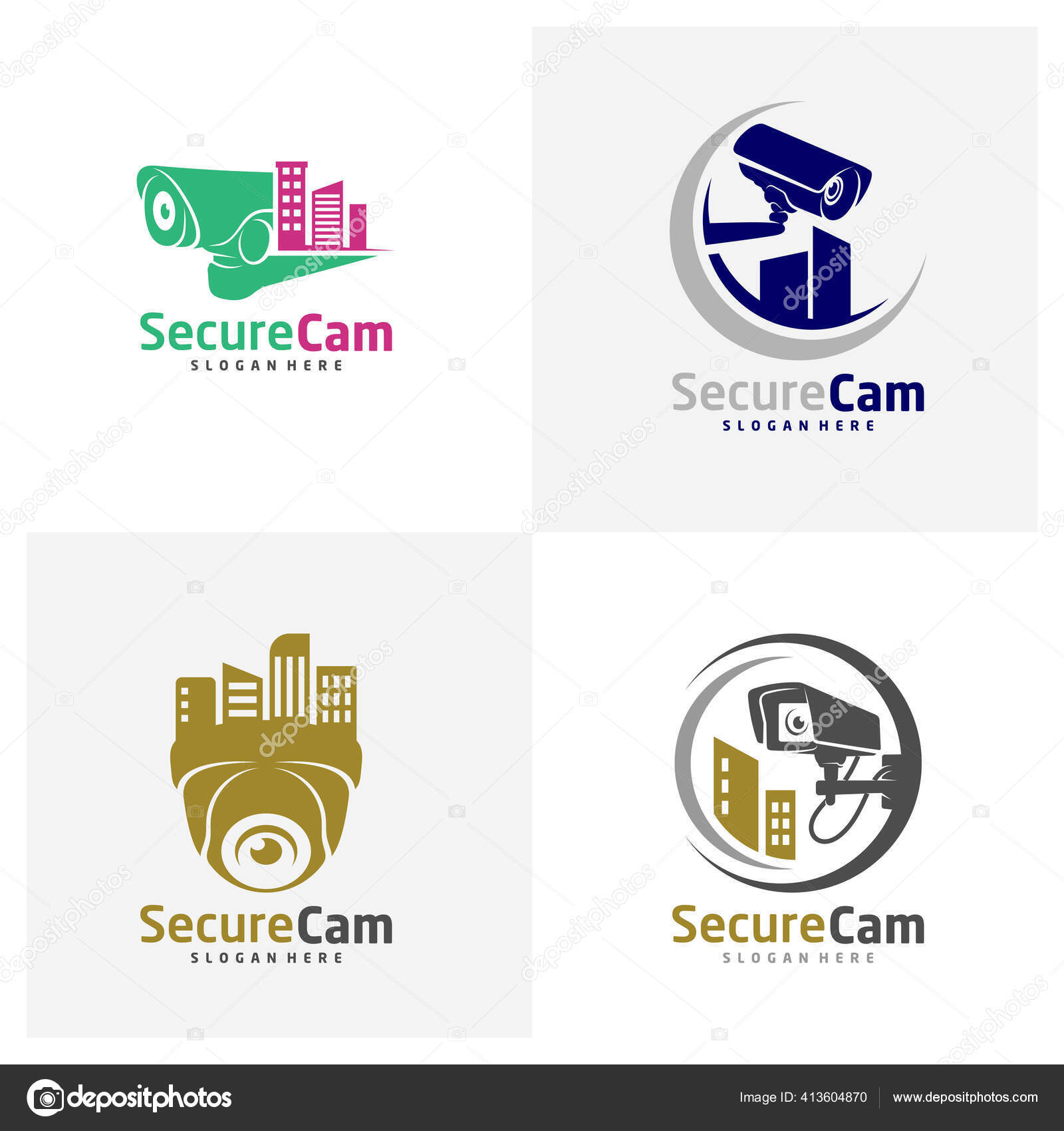 Cctv Camera Logo Design