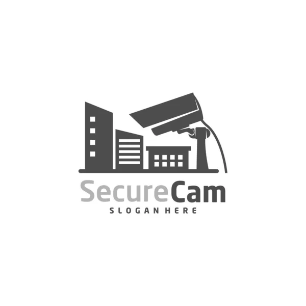 Cctv Camera City Logo Design Vector Template Logo Concept Symbol Stock ...