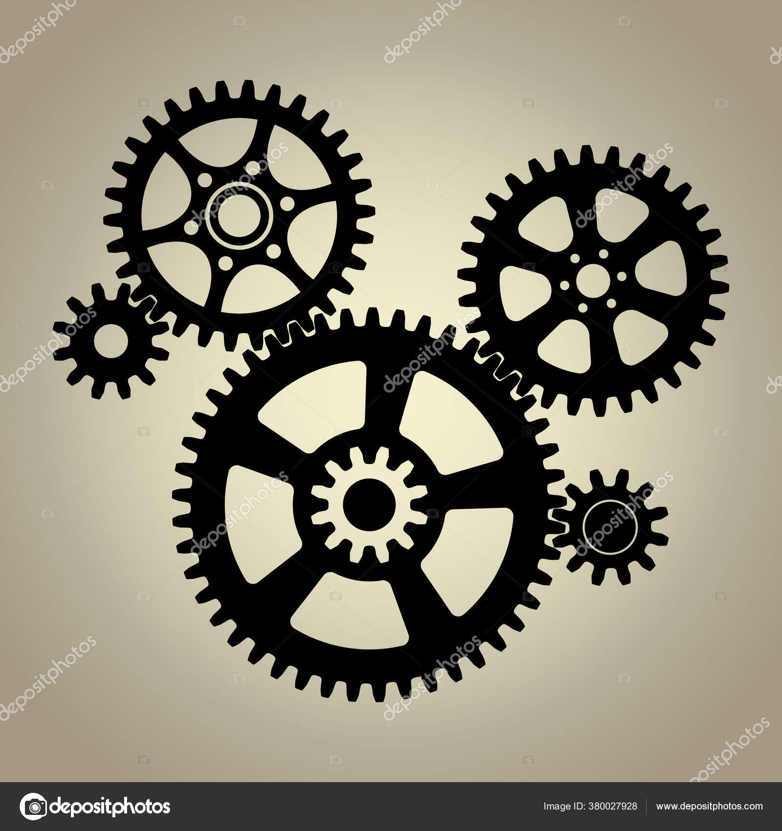 Small Mechanical Gears