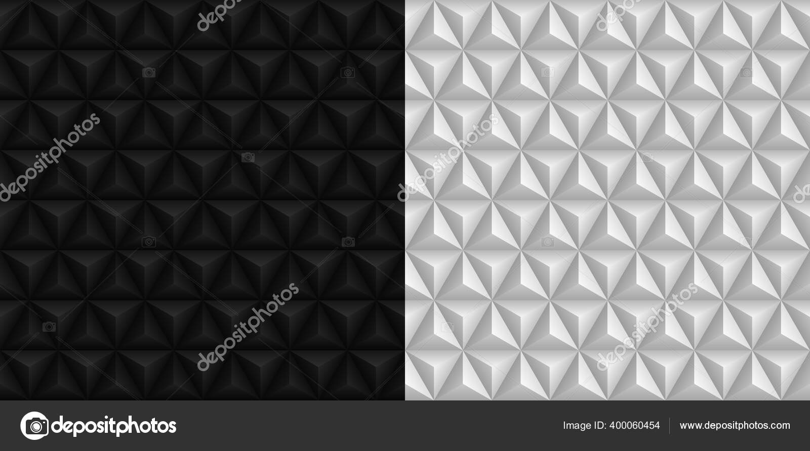 Black White Triangles Pyramids Backgrounds Geometric Hexagons Diamonds ...