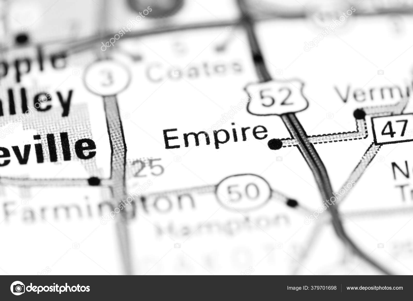 Empire Minnesota Usa Map — Stock Photo © aliceinwonderland2020 #379701698