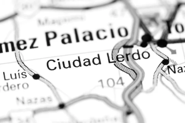 Zaragoza Mexico Map — Stock Photo © aliceinwonderland2020 #379795718