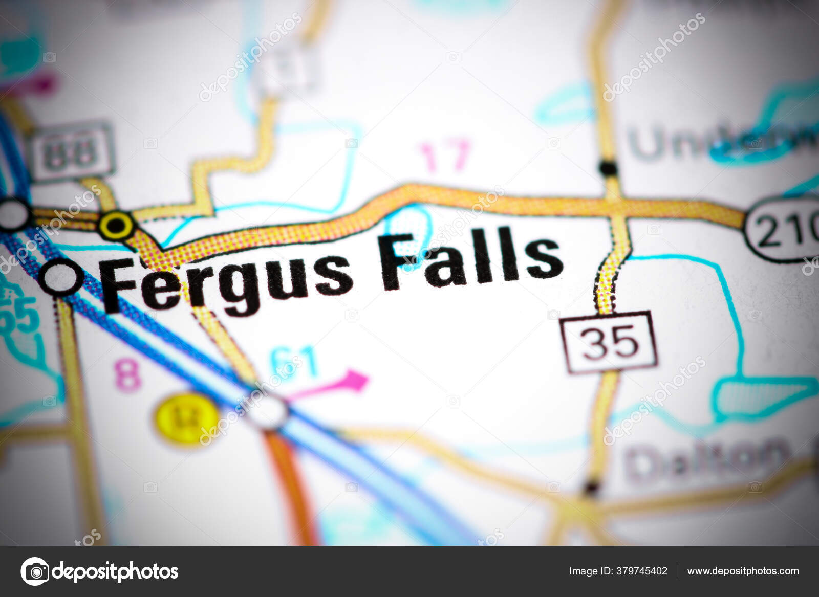 Fergus Falls Minnesota Map