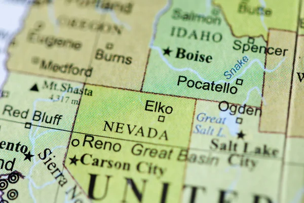 Reno Usa Map Stock Photo by ©aliceinwonderland2020 460655088