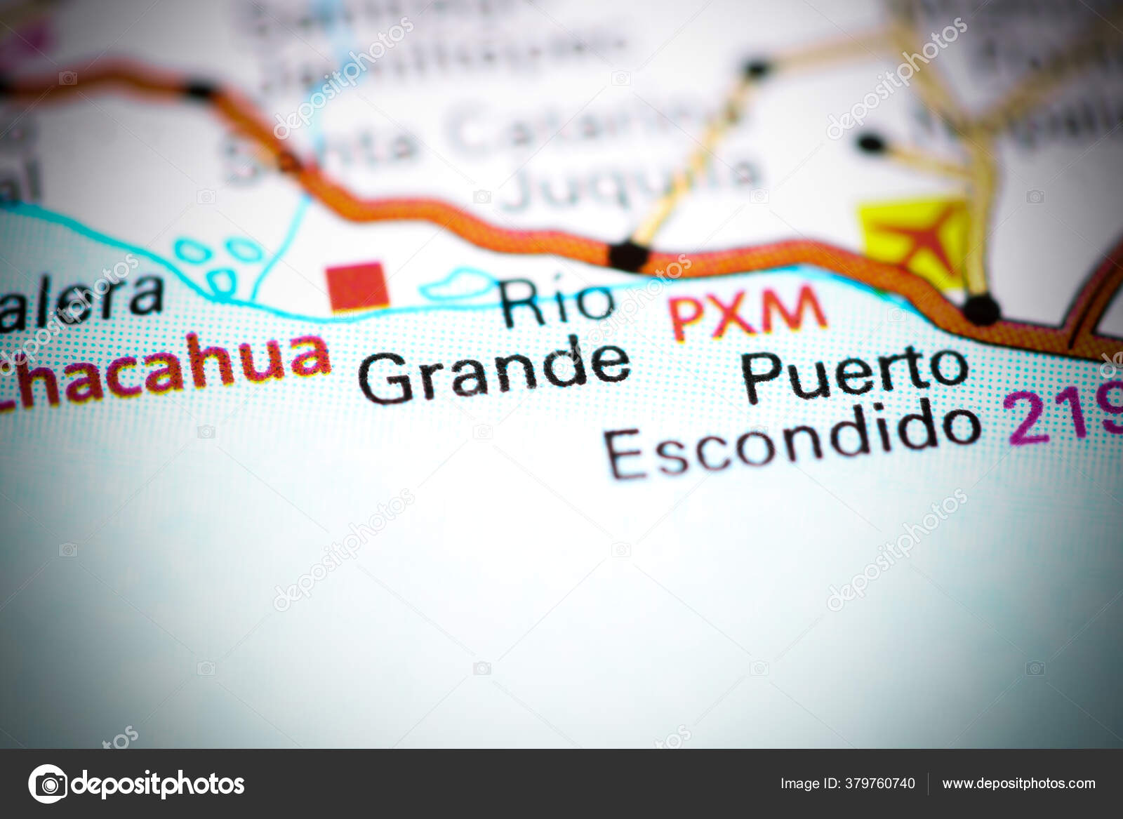 Río Grande México Mapa: fotografía de stock © aliceinwonderland2020 ...