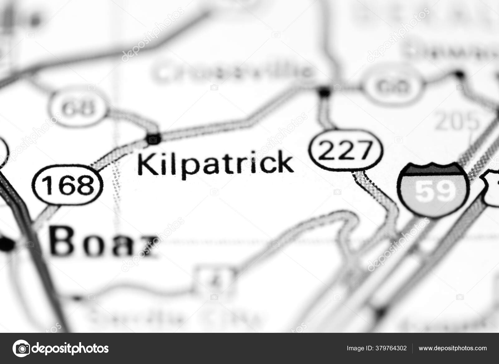 Kilpatrick Alabama Usa Map Stock Photo by ©aliceinwonderland2020 379764302