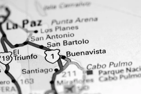 Punta San Pablo Mexico Map — Stock Photo © aliceinwonderland2020 #379794678