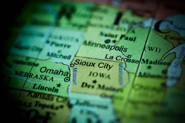 Sioux mapa da cidade Stock Photos, Royalty Free Sioux mapa da cidade ...