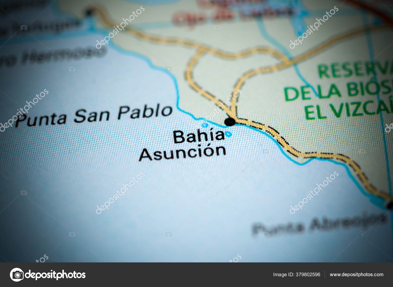 Bahi Asuncion Mexico Map — Stock Photo © aliceinwonderland2020 #379802596