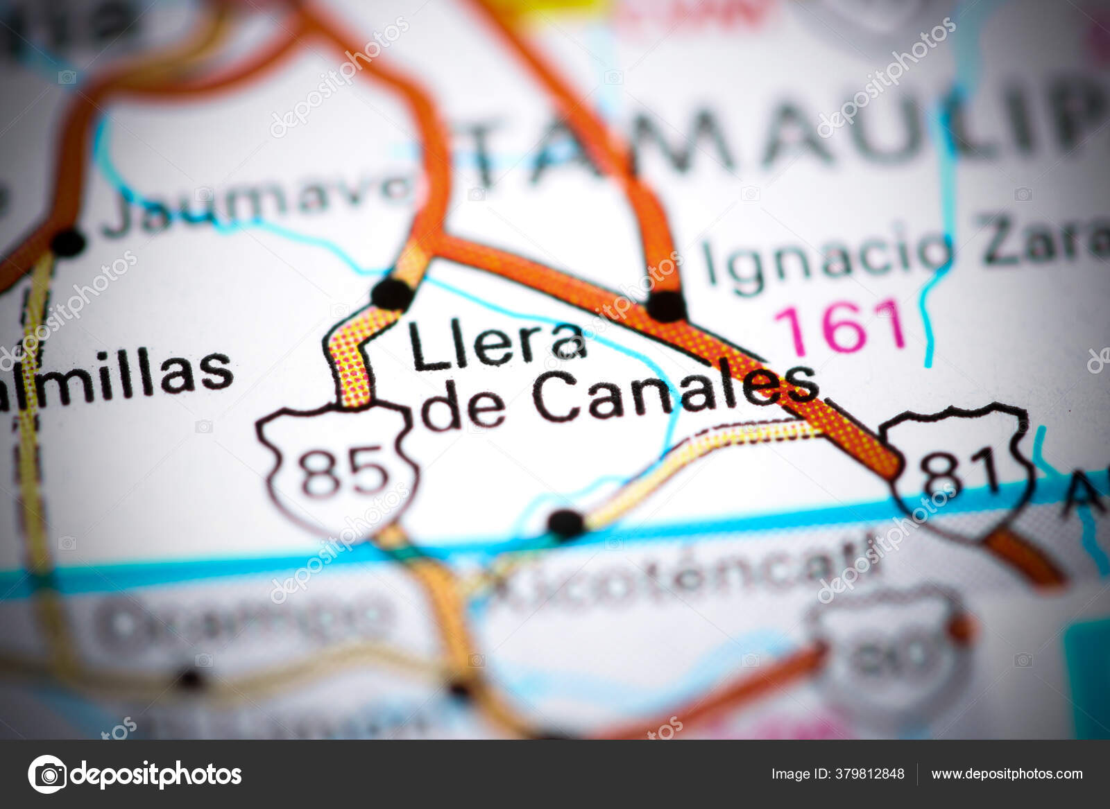 Llera Canales México Mapa: fotografía de stock © aliceinwonderland2020 ...