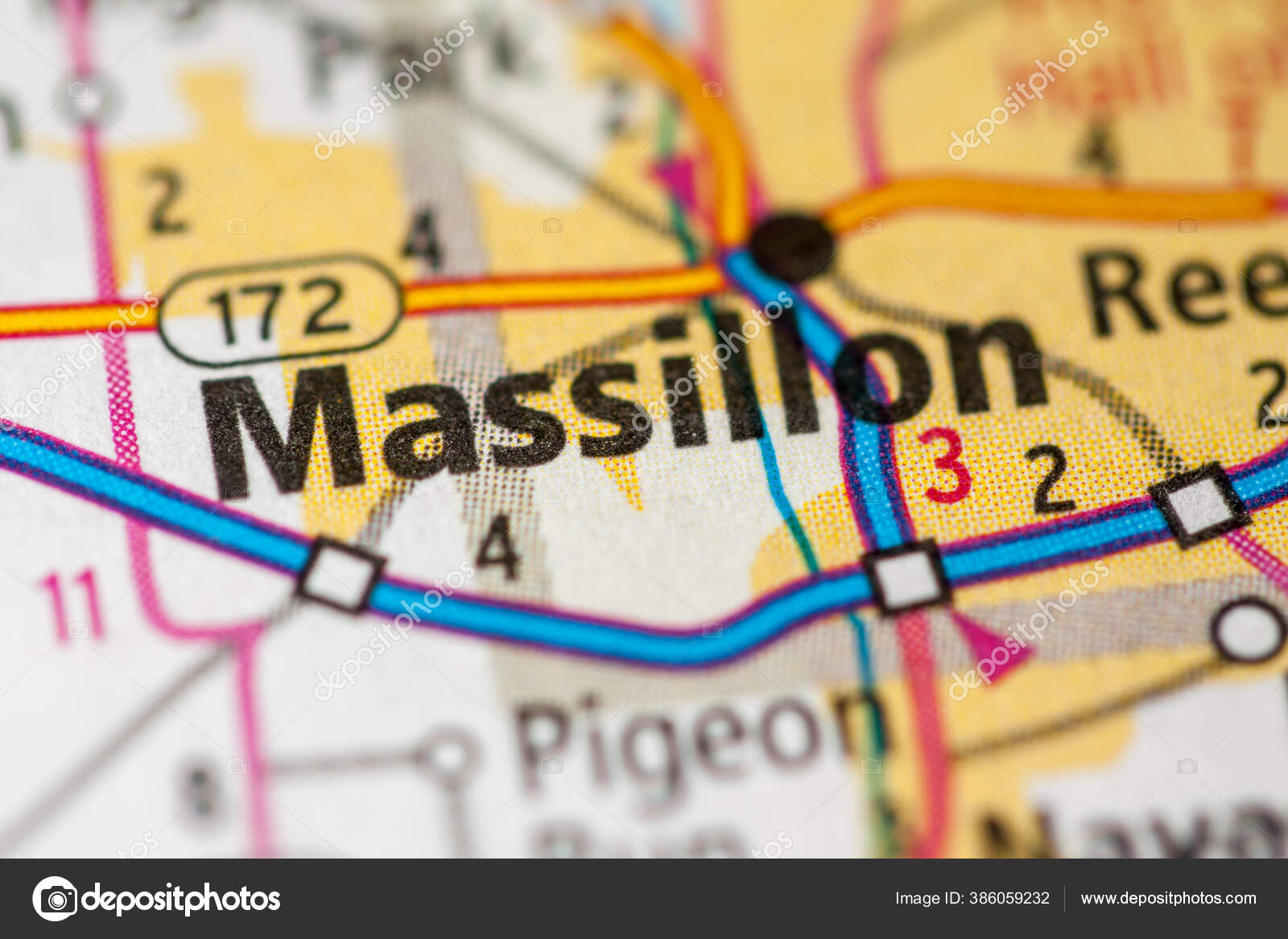 Massillon Oh Map