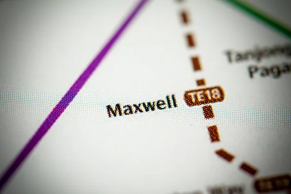 Shivaji Chowk Station Mumbai Metro Map — Stock Photo ...