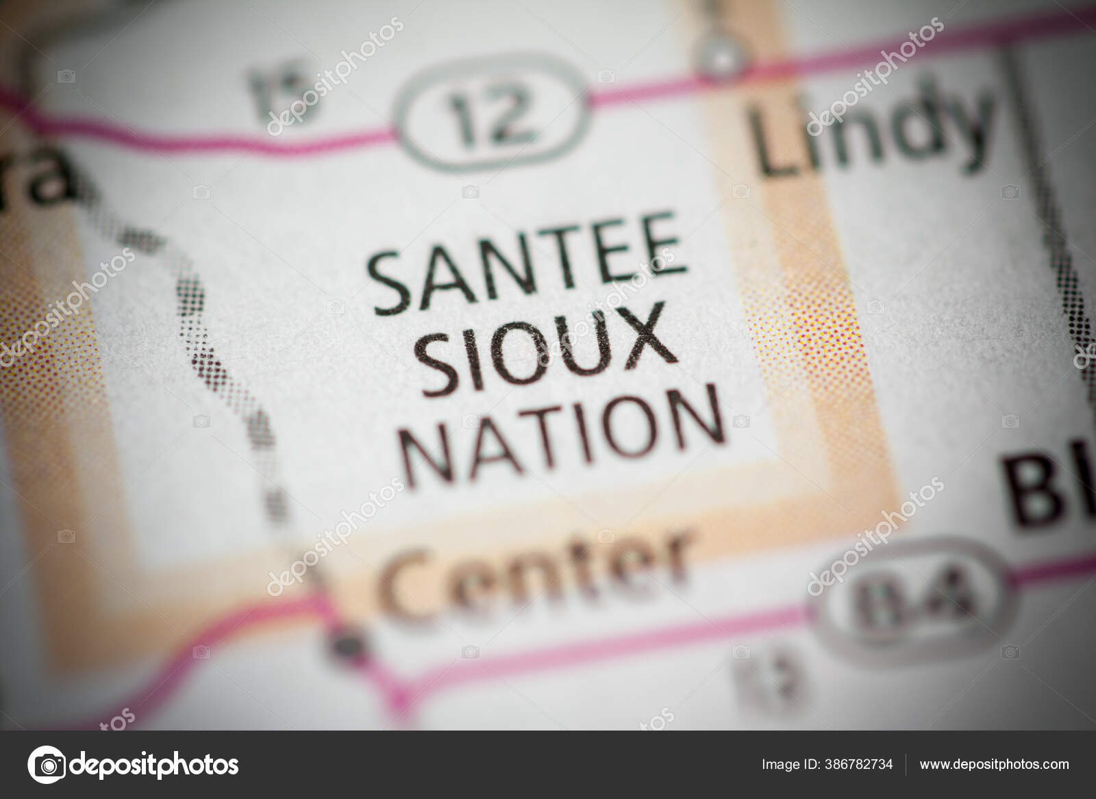 Santee Ne Map