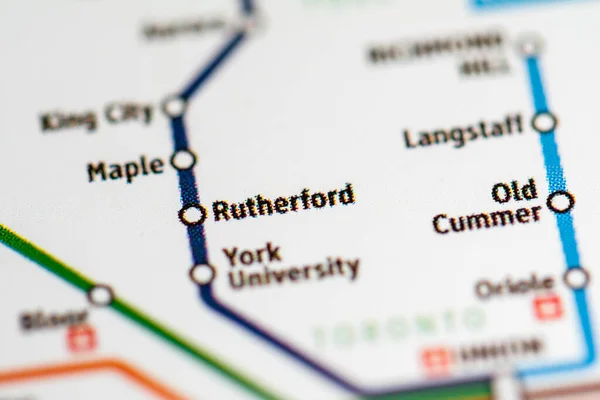 Estación Arce Mapa Del Metro Toronto — Foto de stock #411928152 ...