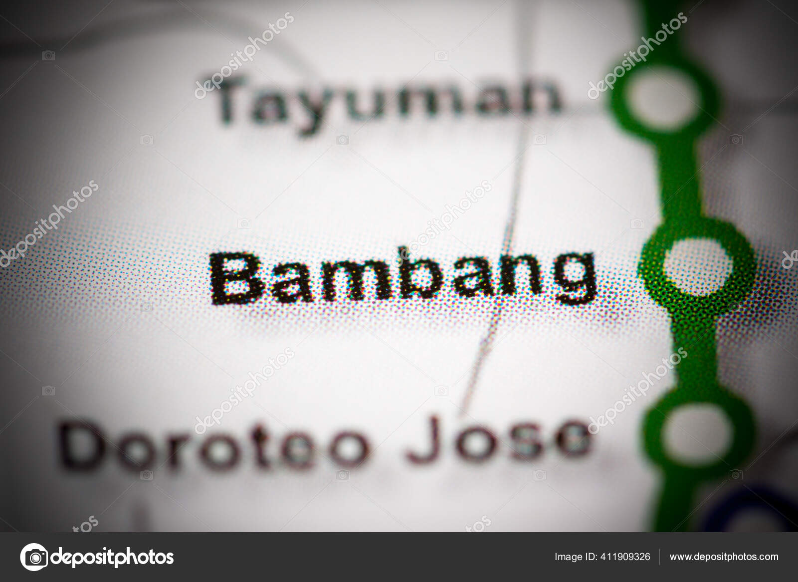 Bambang Station Manila Metro Map Stock Photo by ©aliceinwonderland2020 ...