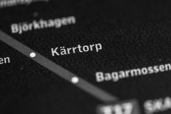 Estación Radhuset Mapa Del Metro Estocolmo: fotografía de stock ...