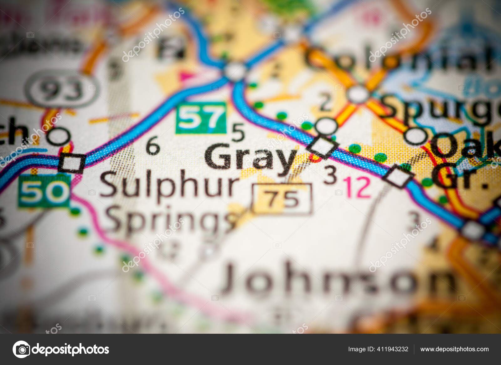 road map of tennessee