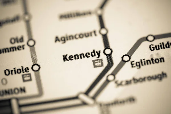 Estación Arce Mapa Del Metro Toronto — Foto de stock #411928152 ...
