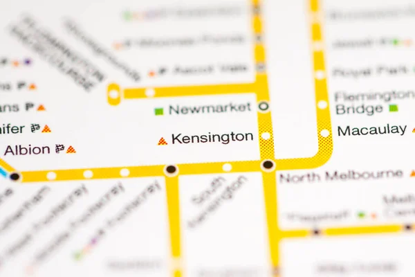 Seaburn Station. Newcastle Metro map. — Stock Photo ...