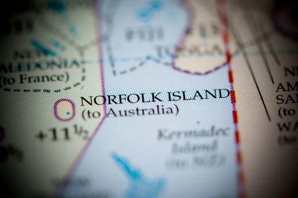 Map of norfolk island Stock Photos, Royalty Free Map of norfolk island ...