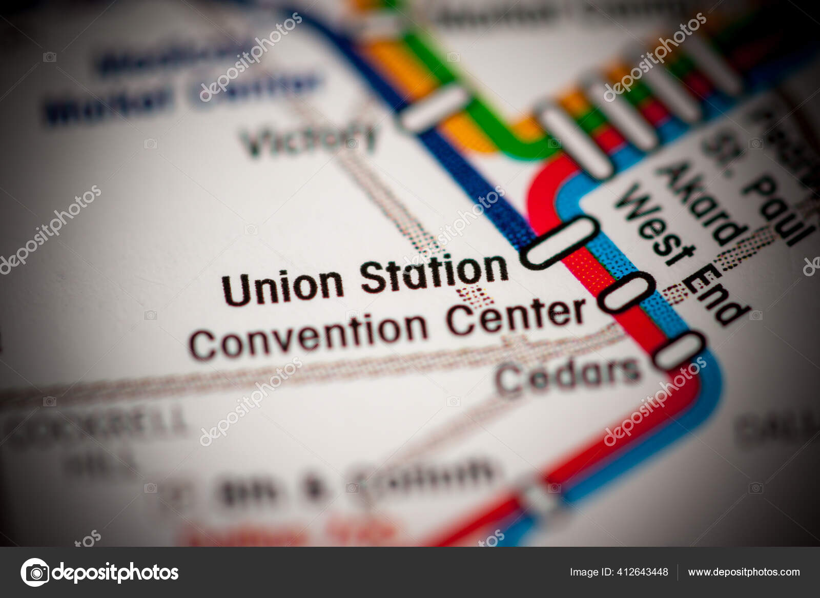 Union Station Subway Map