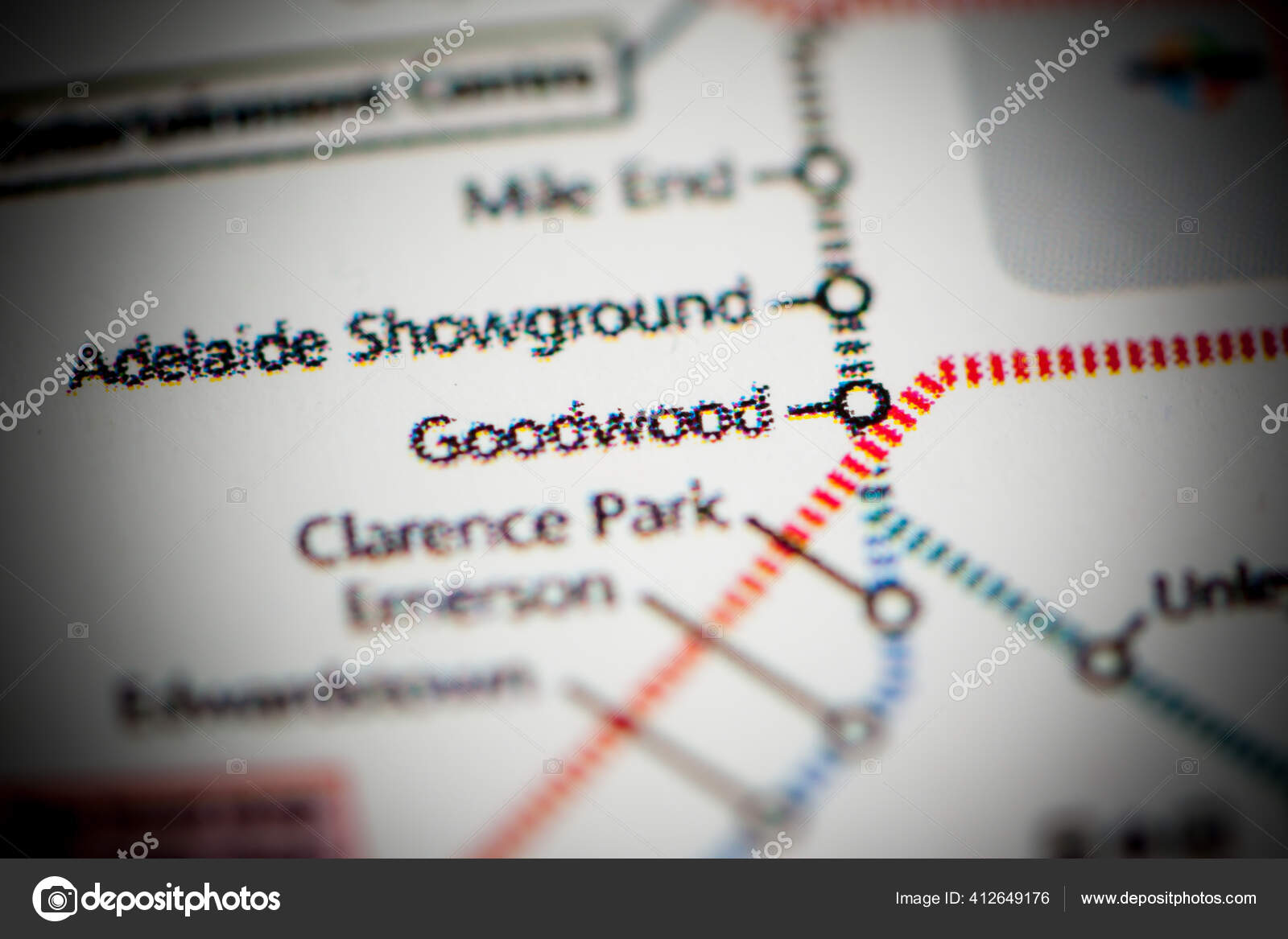 Adelaide Metro Map — 스톡 사진 © aliceinwonderland2020 #412649176