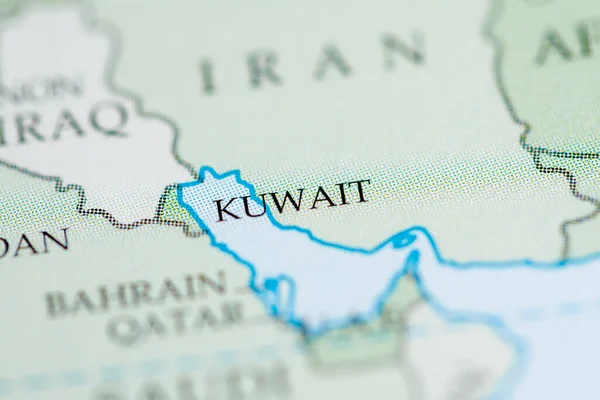 Kuwait Asia Geographical Map Stock Photo by ©aliceinwonderland2020 ...