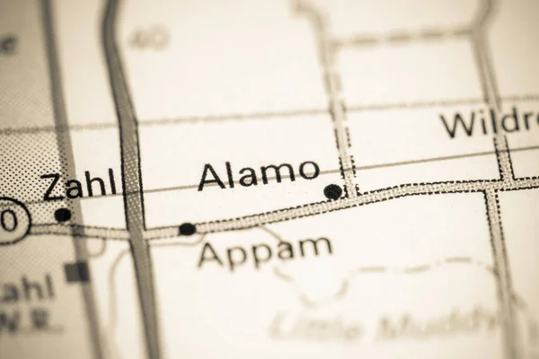 Alamo Nd Map