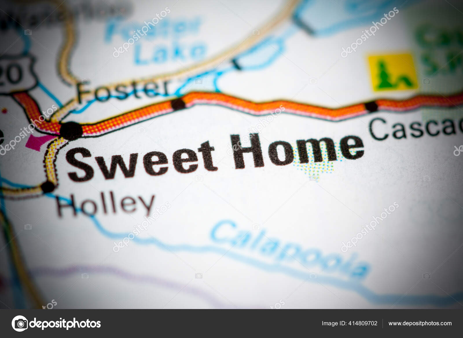 Sweet Home Or Map