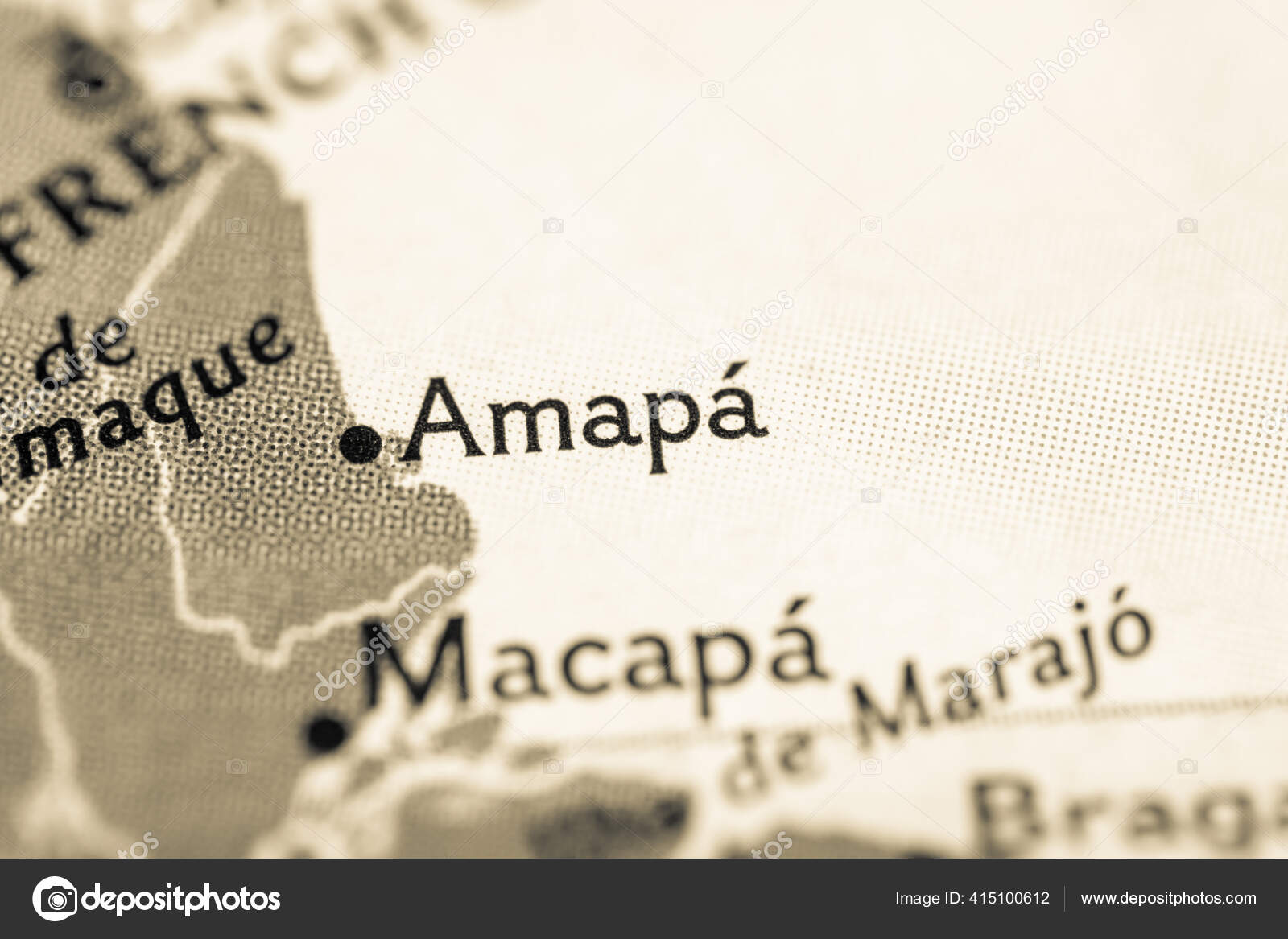 Amapa Brazil Map Stock Photo by ©aliceinwonderland2020 415100612 Amapa Brazil Map Stock Photo by ©aliceinwonderland2020 415100612