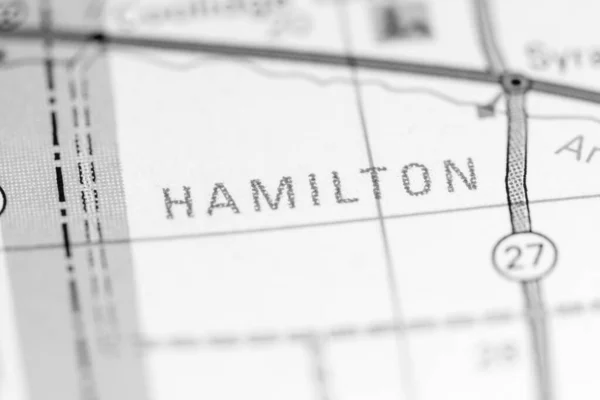 Imagens vetoriais Map of hamilton | Depositphotos