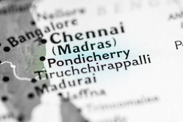 Chennai India Map — Stock Photo © aliceinwonderland2020 #460667650