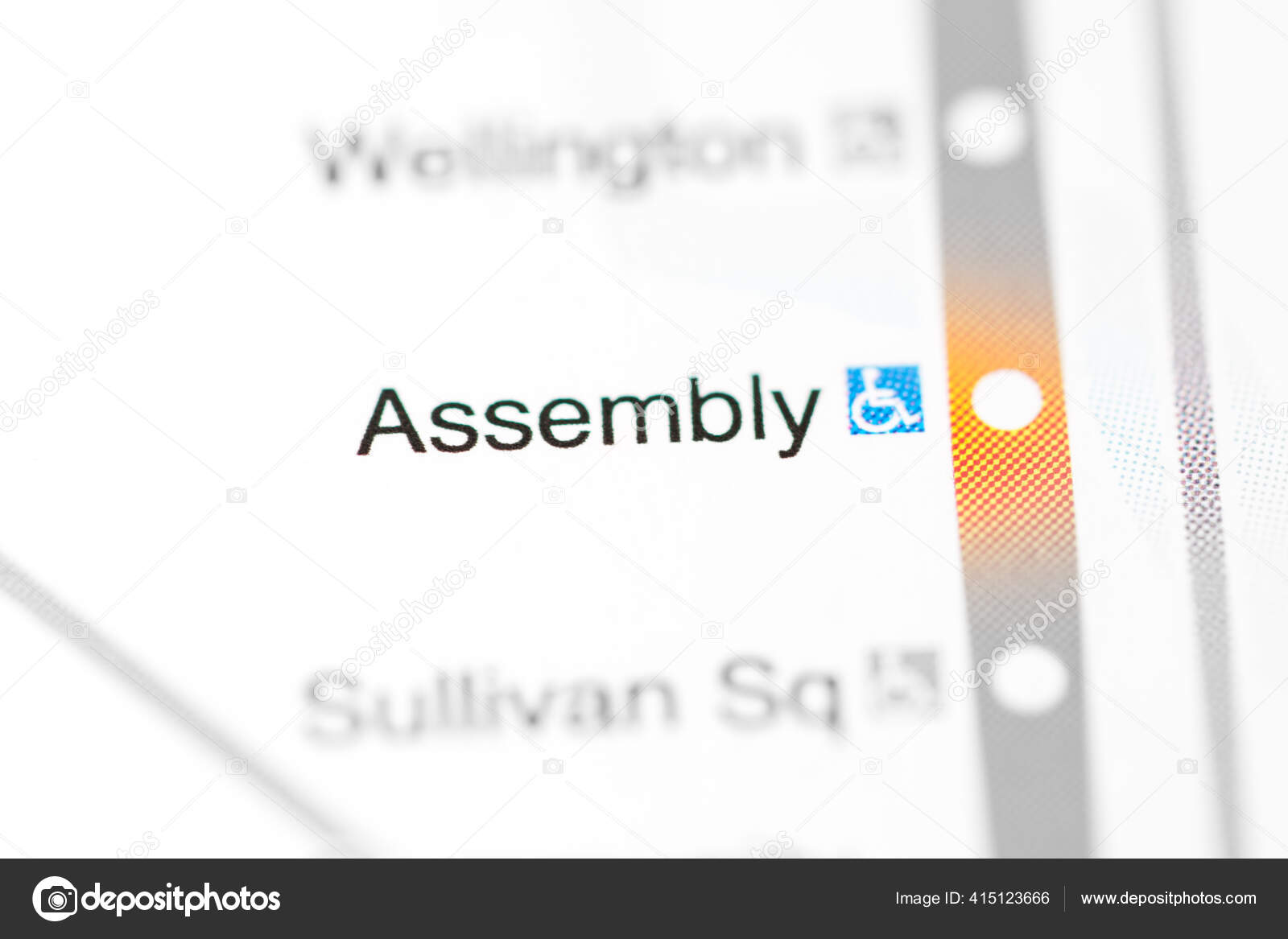 Assembly Station Boston Metro Map Stock Photo by ©aliceinwonderland2020 ...