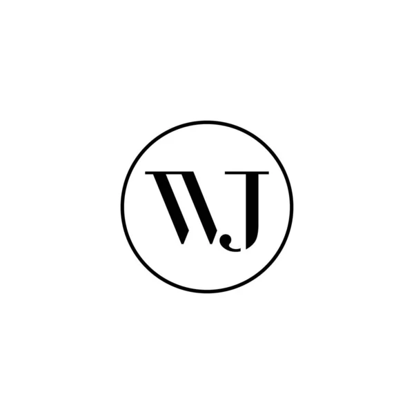 Jwb letter imágenes de stock de arte vectorial | Depositphotos