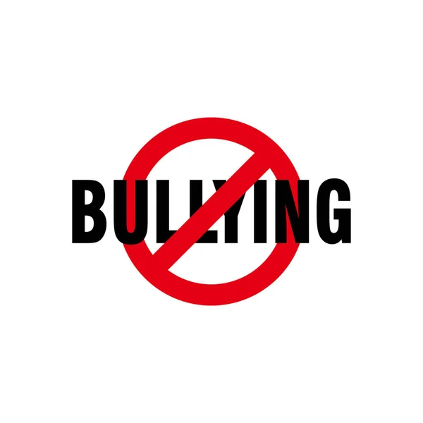 Stop Bullying Poster Sign Illustration Stop Bullying Campaign Template ...