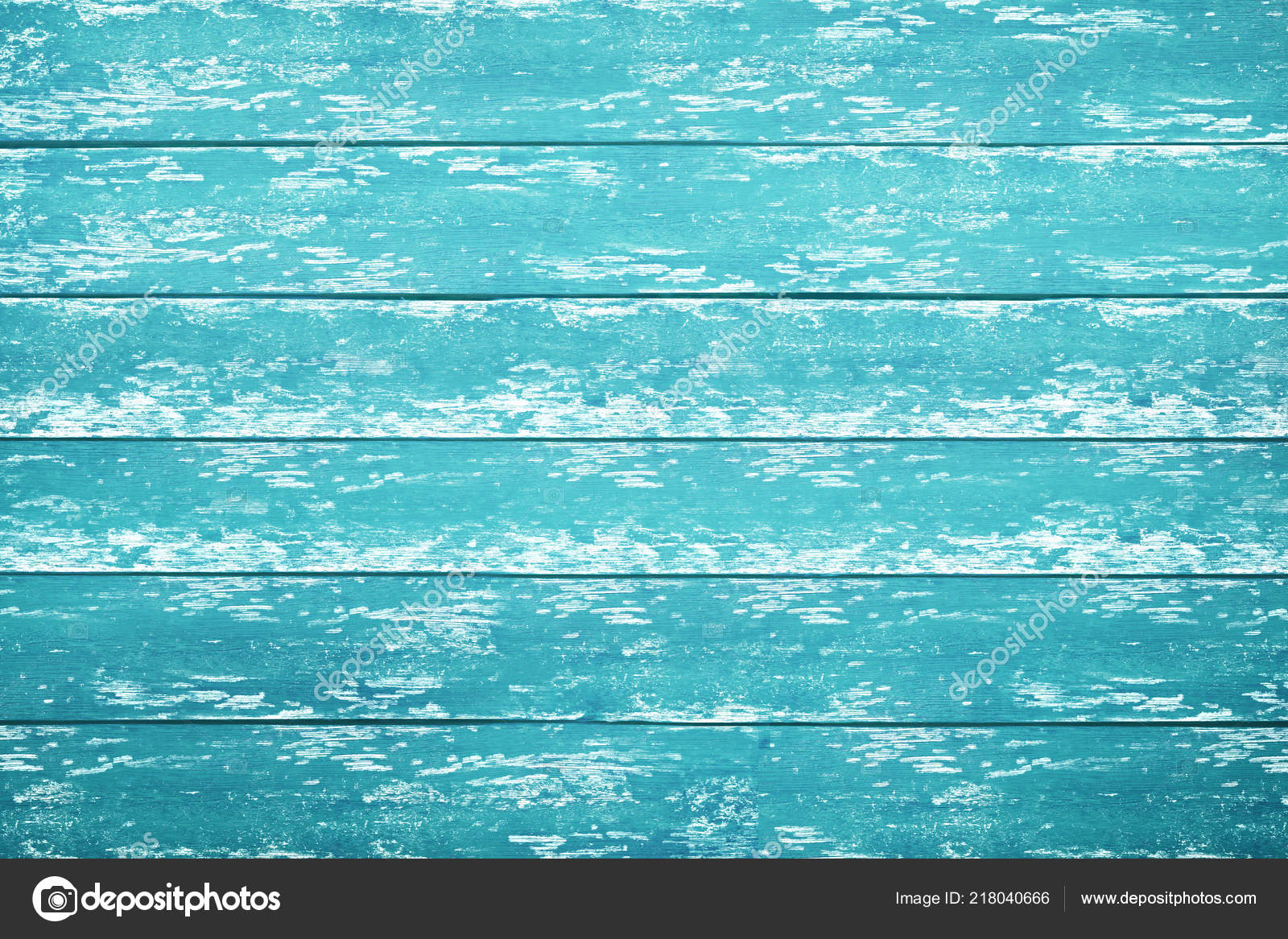 Blue Distressed Wood Background