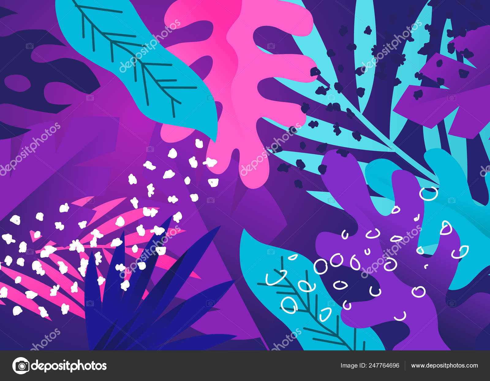 Colourful And Creative Floral Texture Background Stock Vector Image by ...