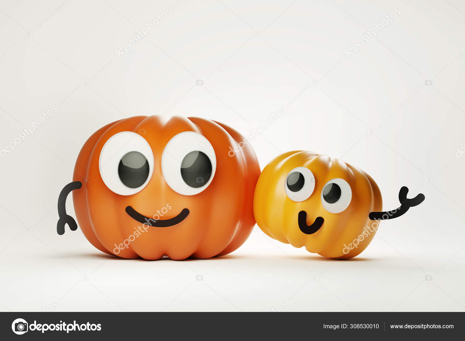 Pumpkin Faces With Googly Eyes Stock Photo by ©solarseven 308530010