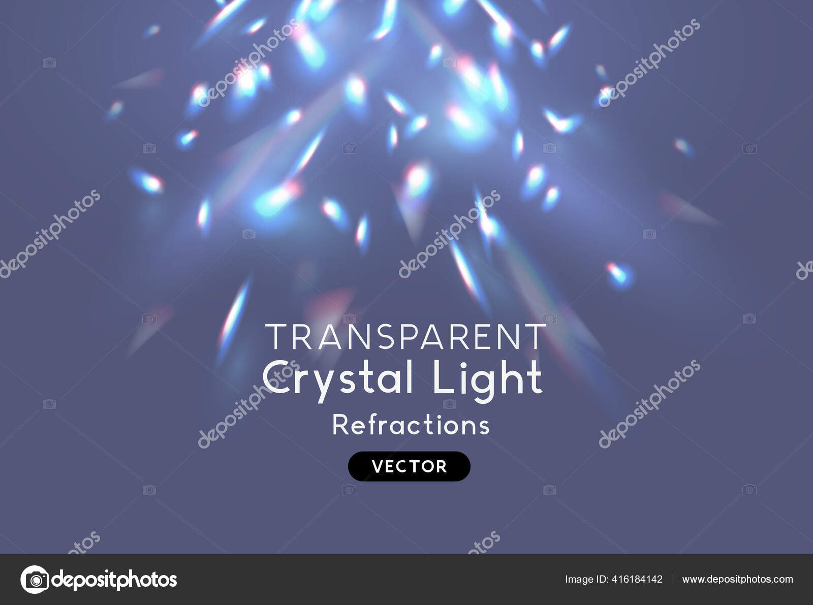 Reflejos Patrón Luz Cristalina Superposición Fondos Ilustración ...