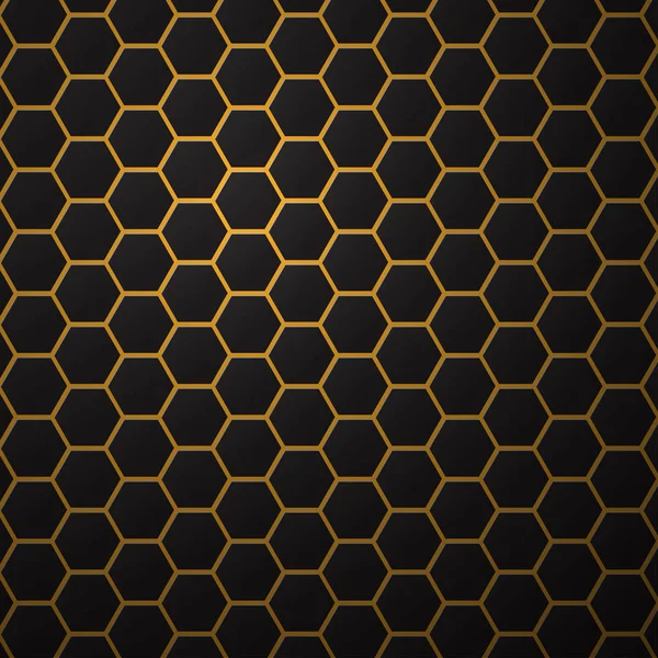 Honeycomb Pattern Black