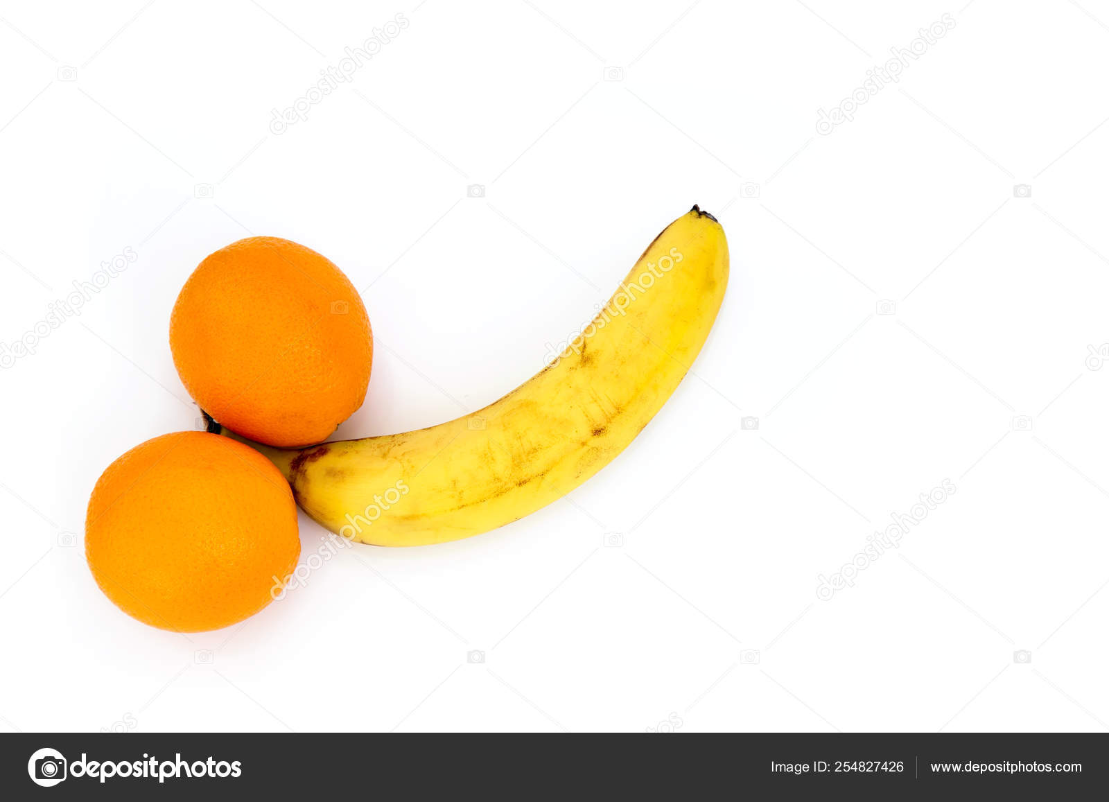 Two Oranges And A Banana