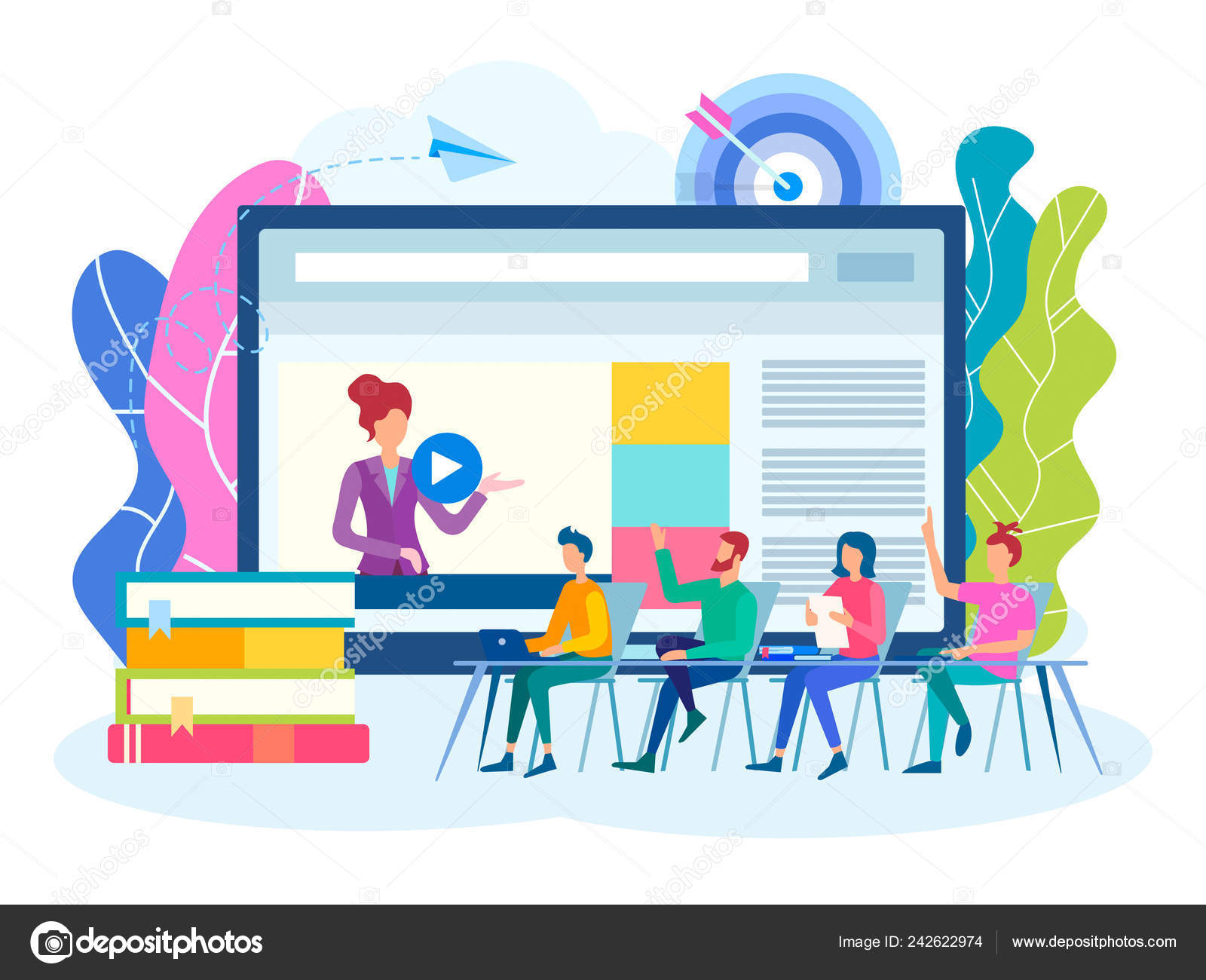 Web Training Vector