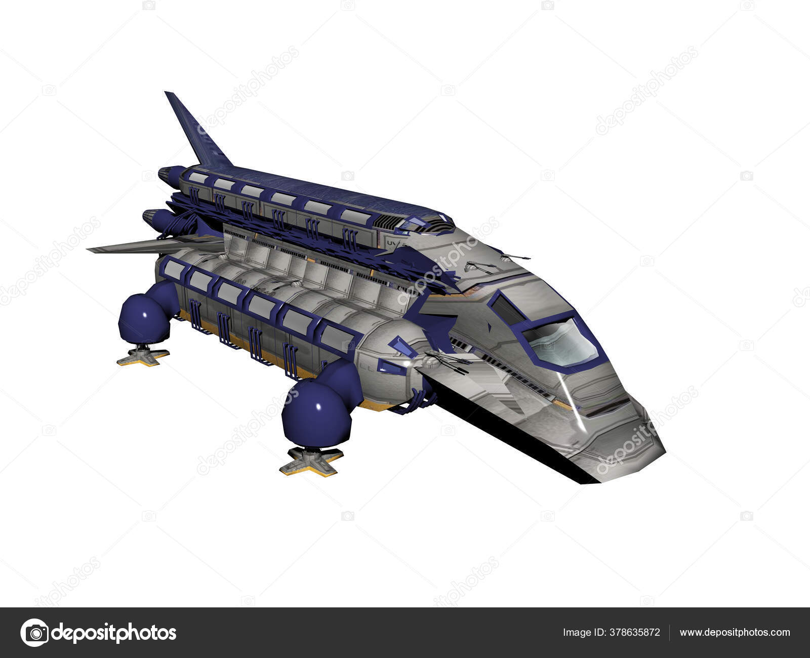 Modern Space Shuttle Space — Stock Photo © dr.lange.unitybox.de #378635872