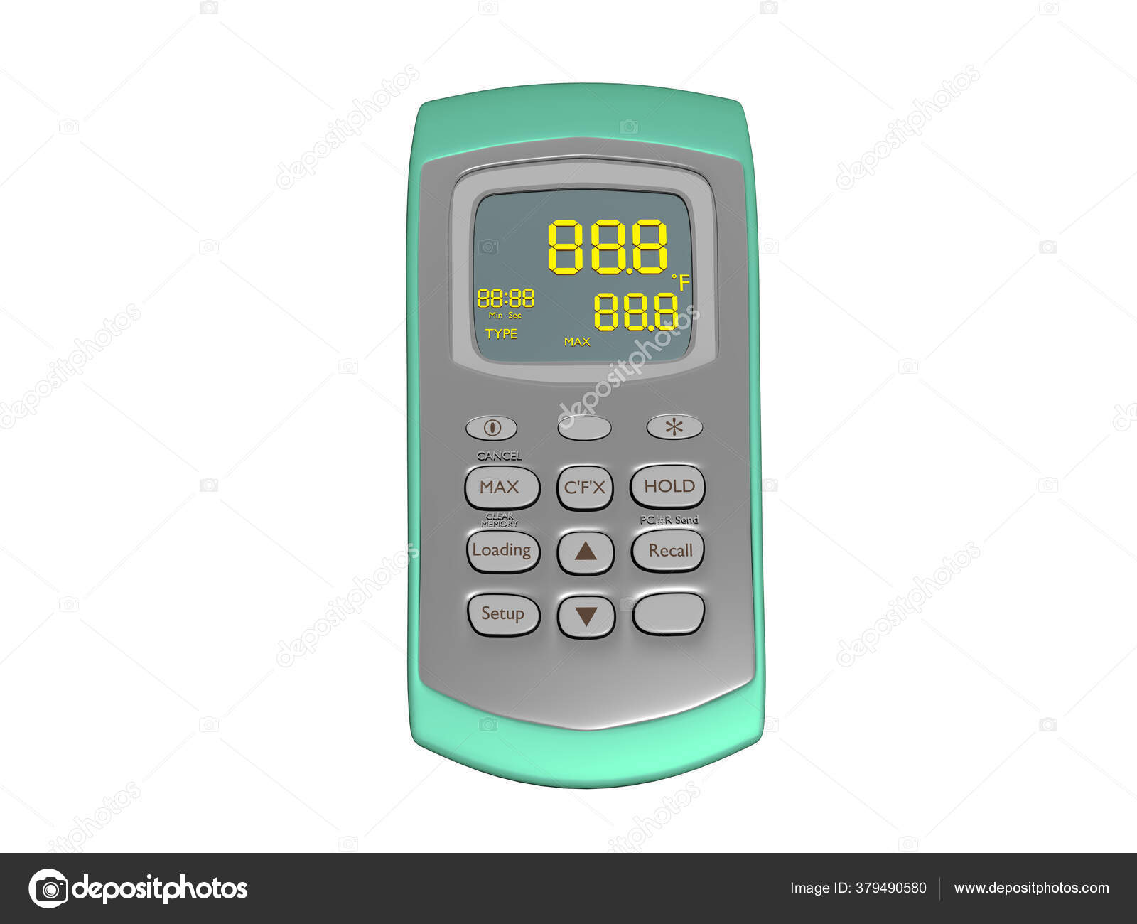 Green Remote Control Measuring Device — Stock Photo © dr.lange.unitybox ...