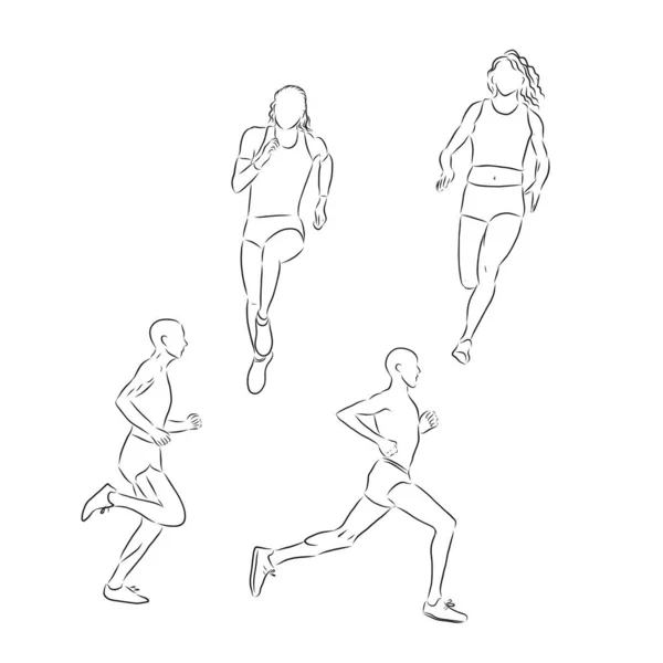 Running drawing Stock Photos, Royalty Free Running drawing Images ...